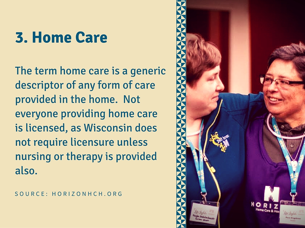 Important Home Care Terminology Explained - Horizon Home Care and Hospice